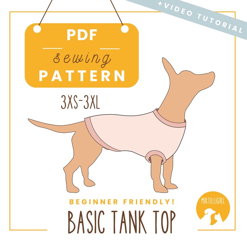 Dog Shirt Pattern - Etsy