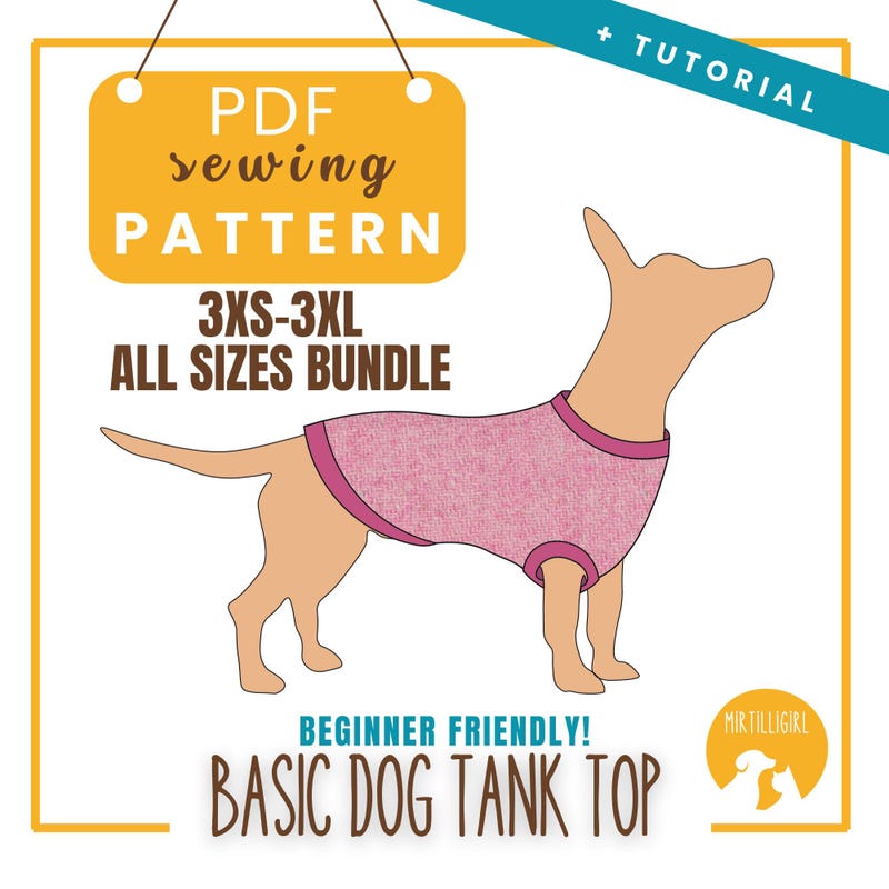 Dog Tank Top - Etsy