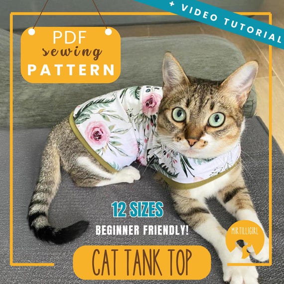 Diy Cat Clothes Patterns