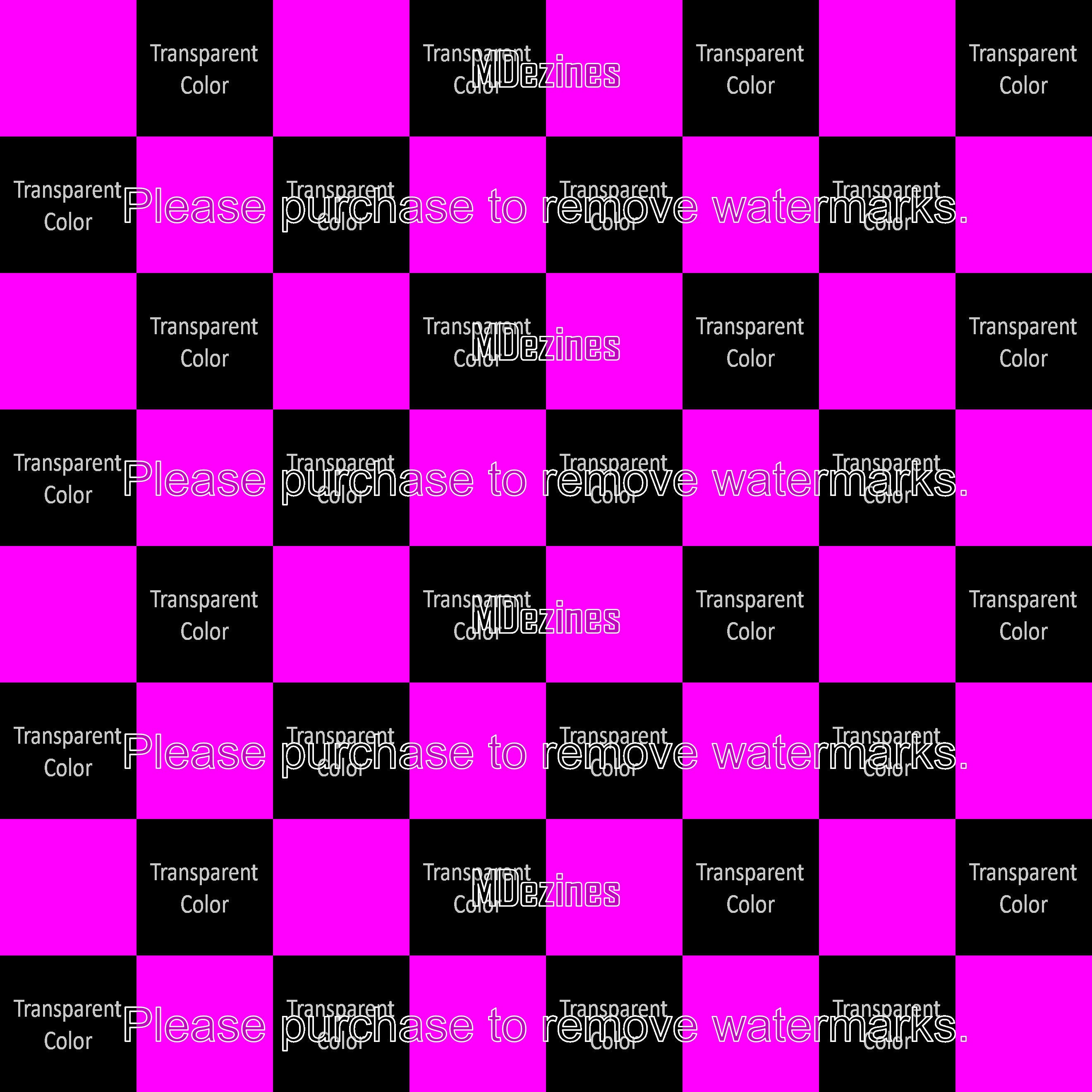 Magenta and Transparent Color Checker Seamless Pattern PNG Digital ...