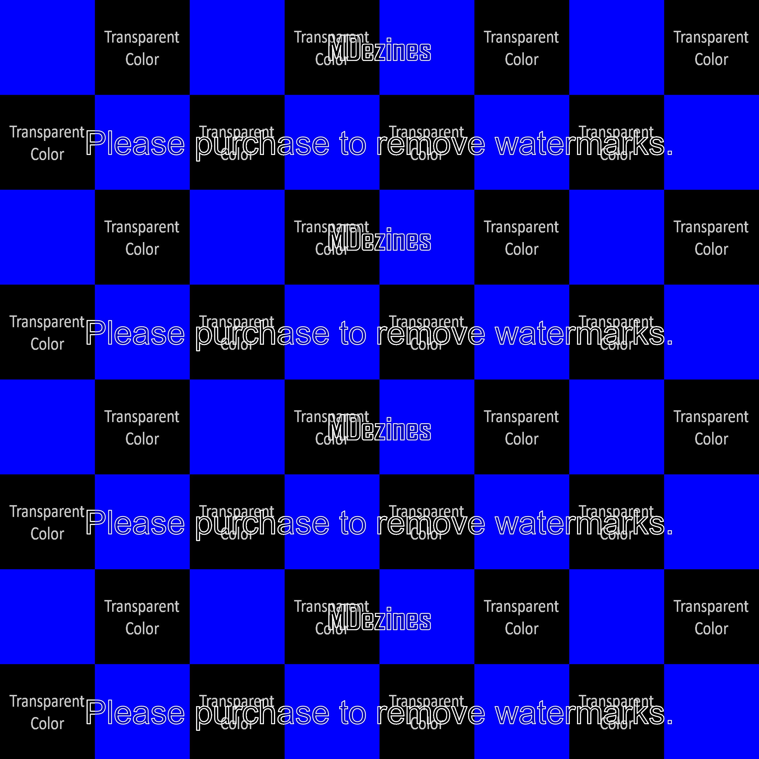 Blue and Transparent Color Checker Seamless Pattern PNG Digital ...