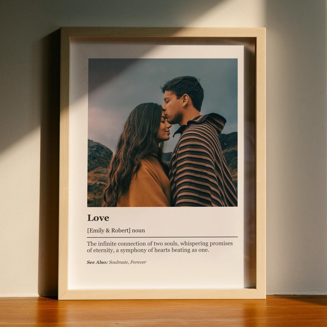Love Definition, Valentine's Day Gift, Love Definition Poster, Love ...