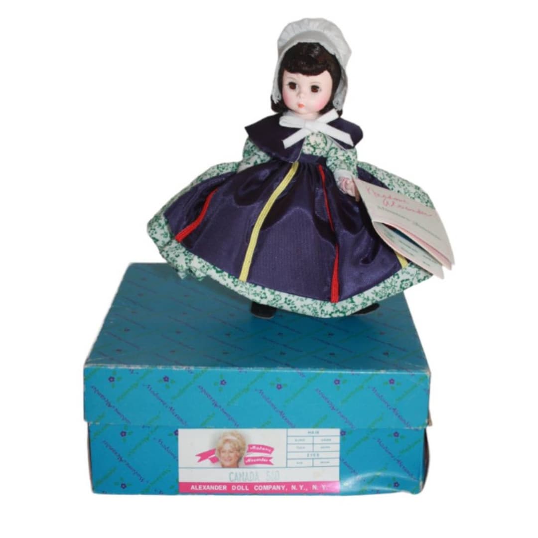 Vintage Madame Alexander International Series "canada" Doll #560 - Etsy