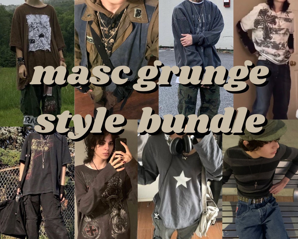 Masculine Outfits Grunge|tiktok Search Atelier Yuwaciaojp
