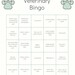 Veterinary Bingo Cards - Etsy