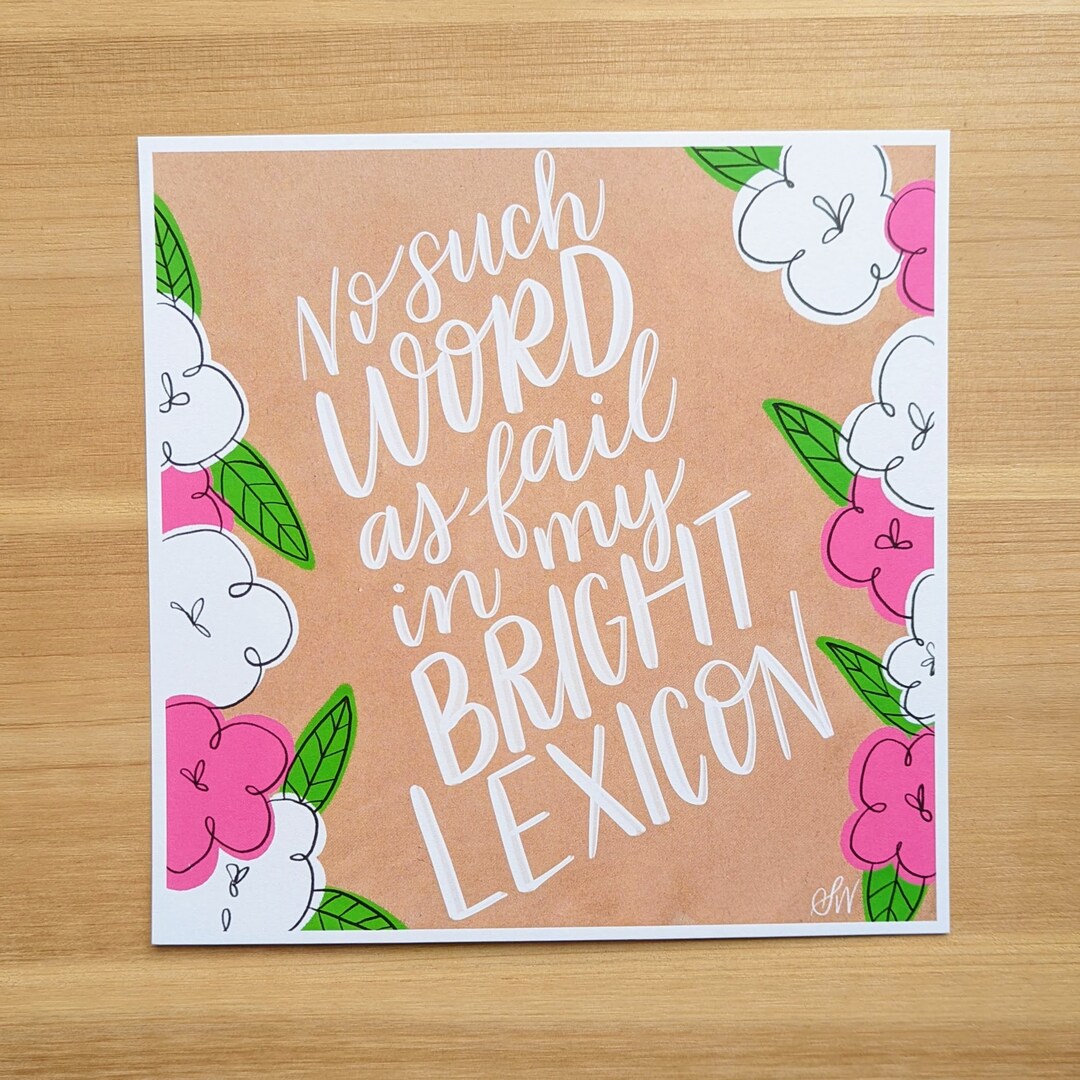Anne Shirley Quote Art Print | Hand Lettered Art Print | Literary Art ...