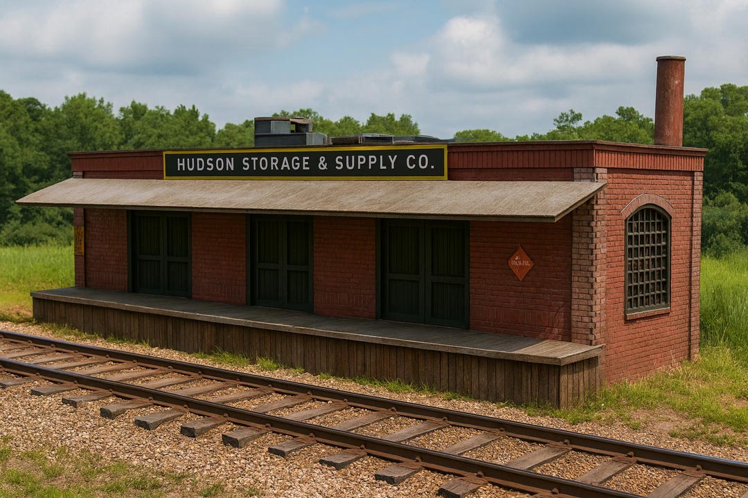 HO Scale Hudson Storage & Supply Co. – Trackside Warehouse 1:87th KIT ...