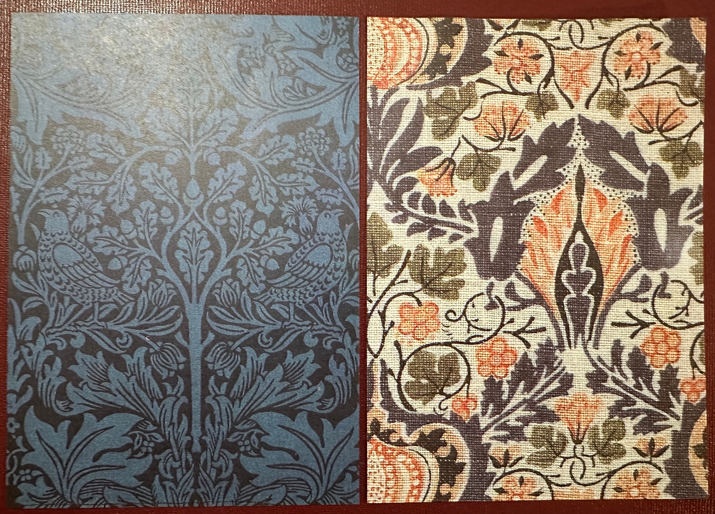 William Morris Vintage Pattern Card Stock Ideal for Journaling ...