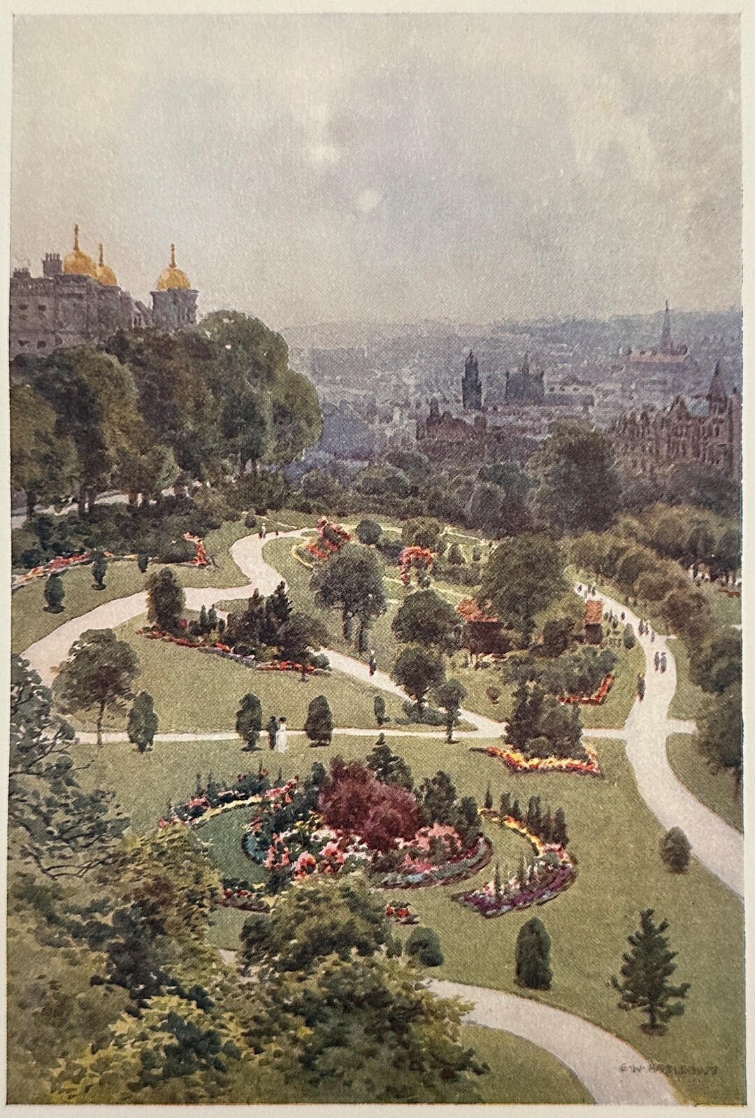 Ripon & Harrogate, North Yorkshire the Valley Gardens, Harrogate ...