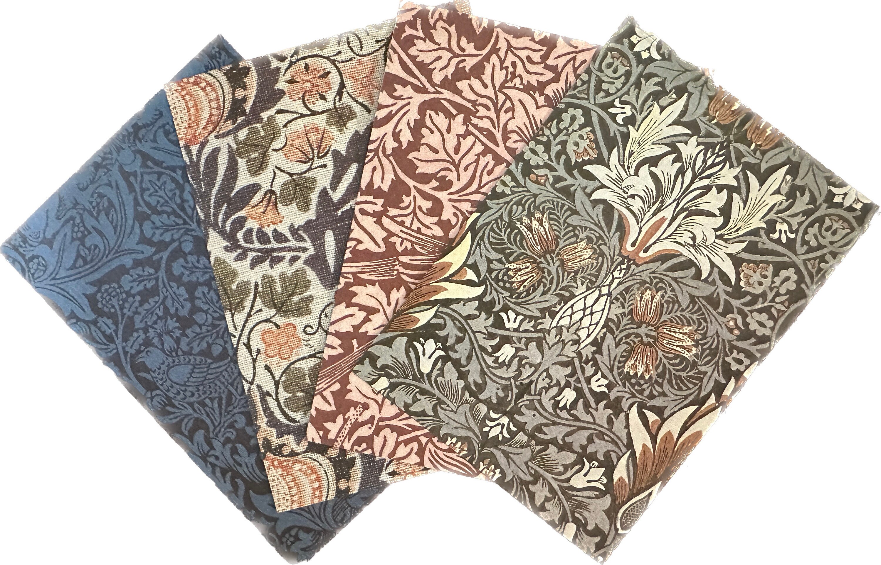 William Morris Vintage Pattern Card Stock Ideal for Journaling ...