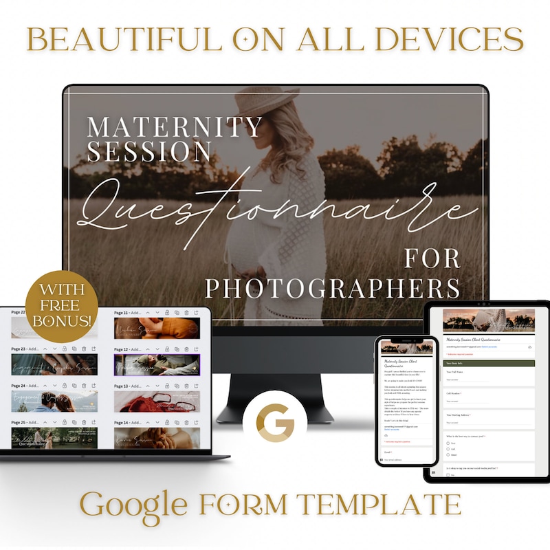 Maternity Questionnaire Template - Etsy