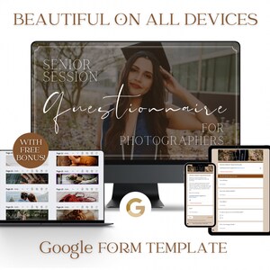 High School Senior Photoshoot Questionnaire - Online Form Questionnaire ...