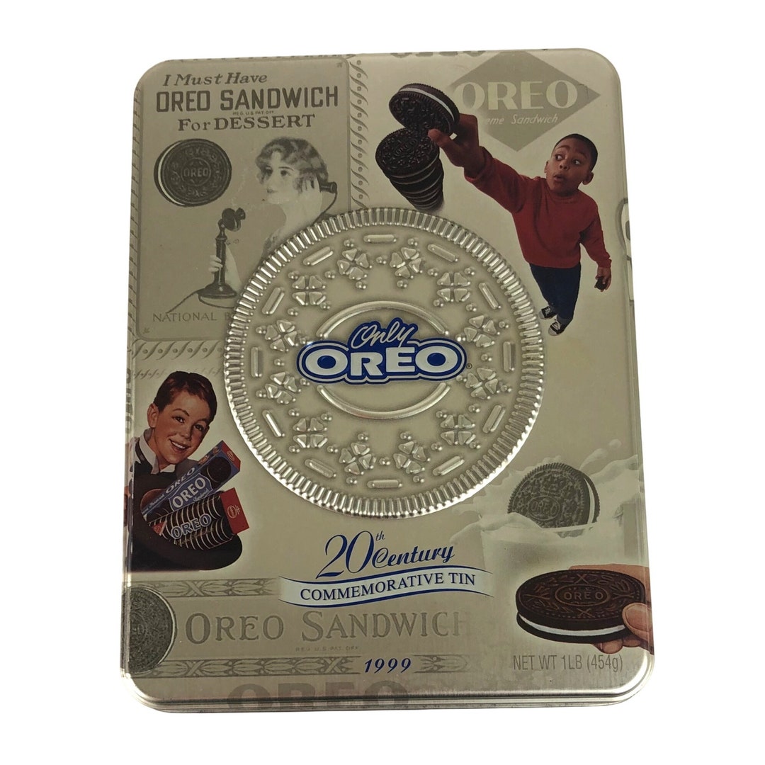 Oreo Cookie 20th Century Vintage Commemorative Collectors Tin 1999 - Etsy
