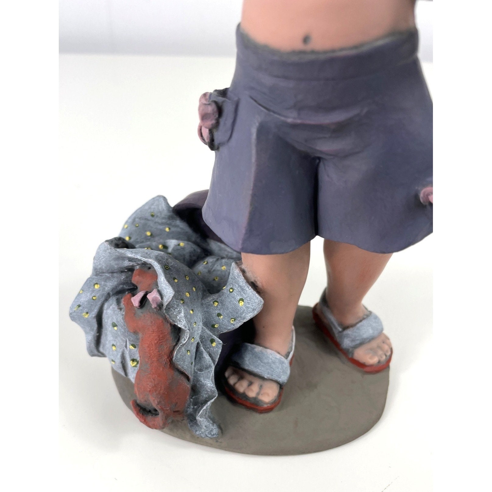 Elisa Montserrat Girl Playing Dress up Sculpture Figurine Numbered 1992 ...