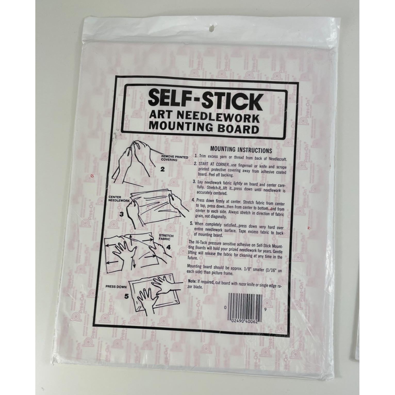 Self Stick Mounting Board Art Needlecraft 11 X 14 & 8 X 10 Set of 2 ...