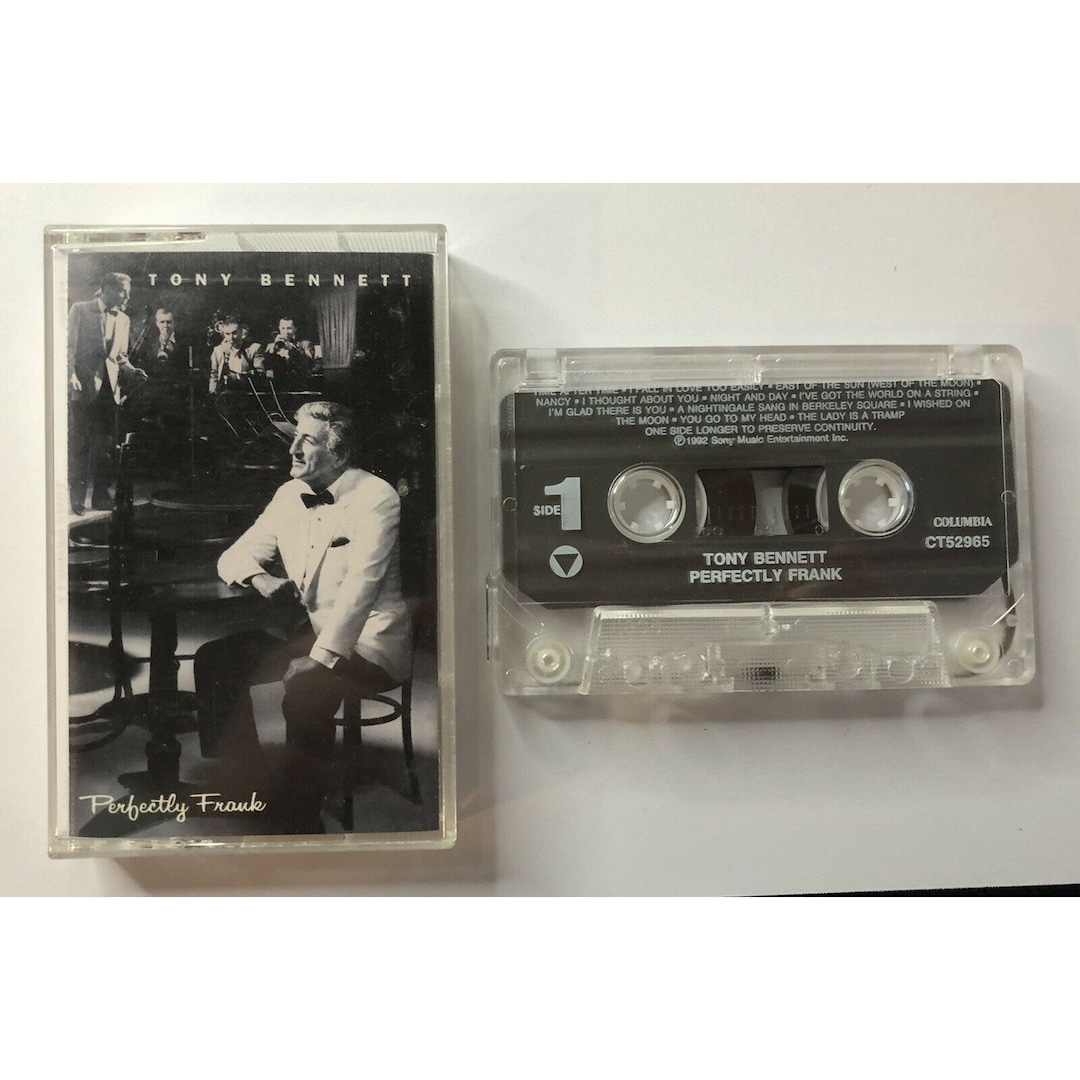 Perfectly Frank by Tony Bennett cassette, Sep-1992, Columbia - Etsy
