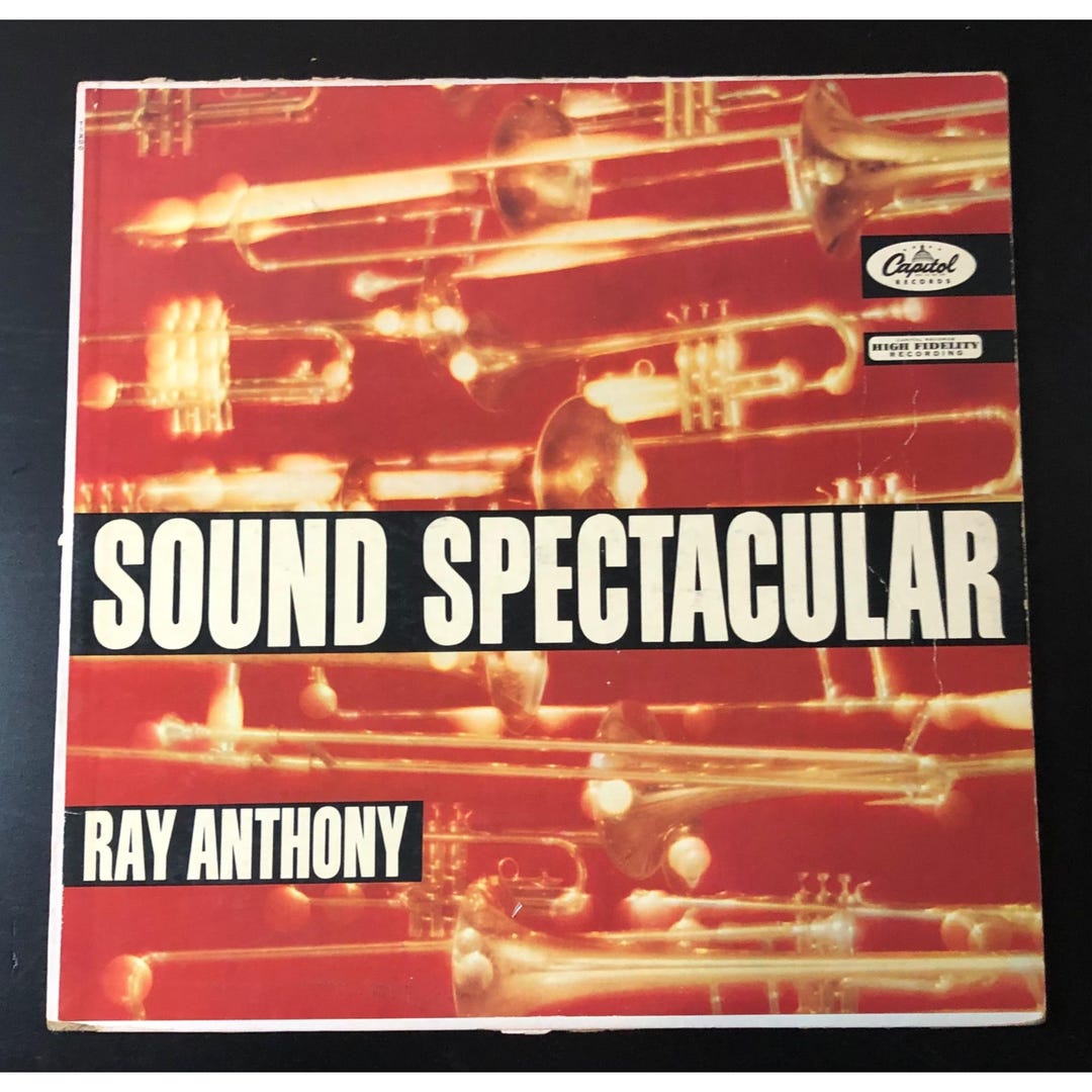 Ray Anthony & Orchestra Sound Spectacular Vinyl LP Record 1959 Capitol ...