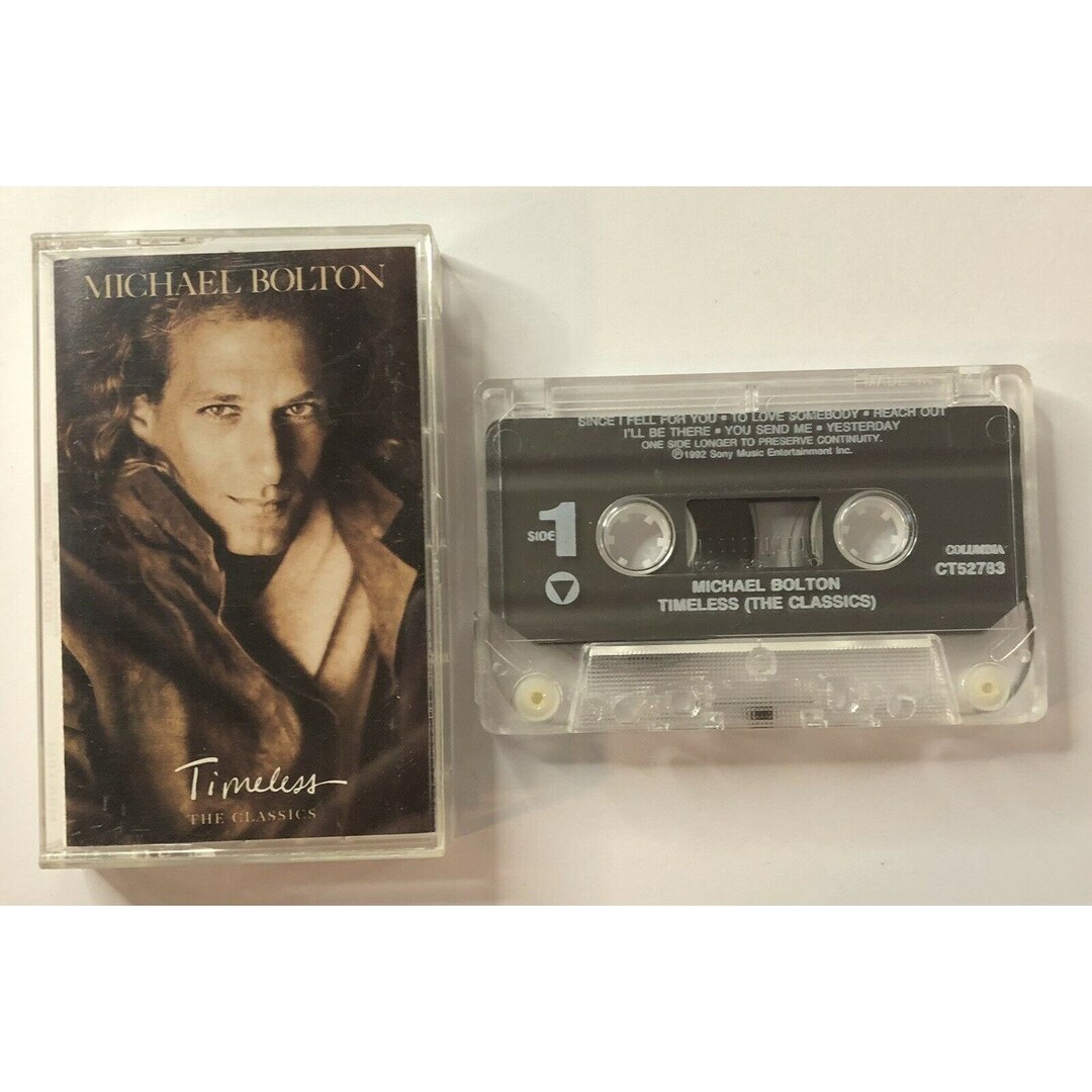 Michael Bolton Timeless : the Classics, Cassette Tape - Etsy