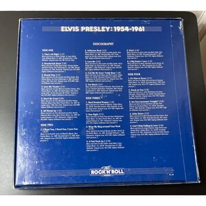Elvis Presley 1954-1961 Time Life Music the Rock 'N' Roll Era 2 LP Box Set - Etsy