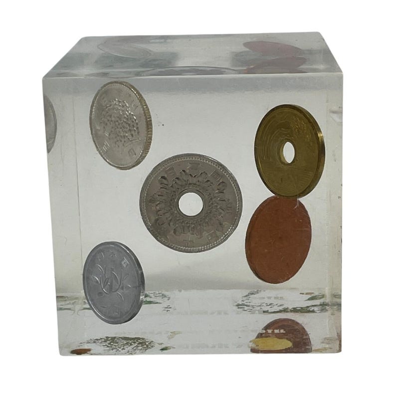 Lucite Cube - Etsy