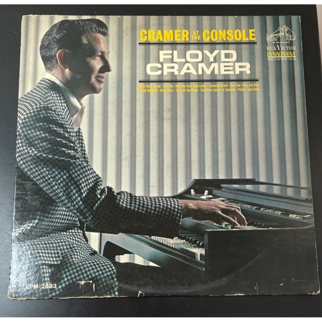 Floyd Cramer – Cramer at the Console Vinyl LP Record 1964 RCA Victor ...