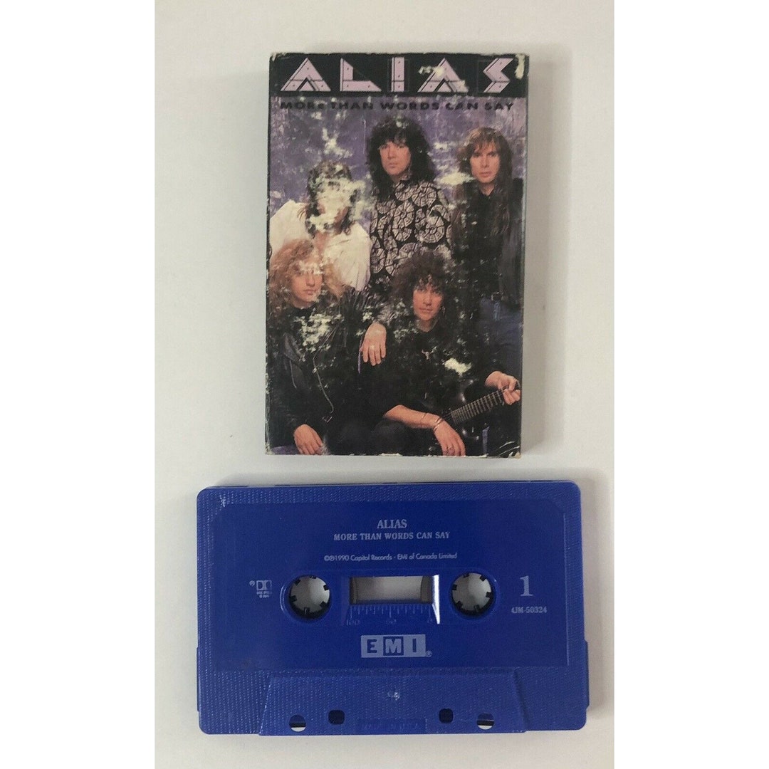 Alias: More Than Words Can Say 1990, EMI Records, 4JM-50324 Cassette ...