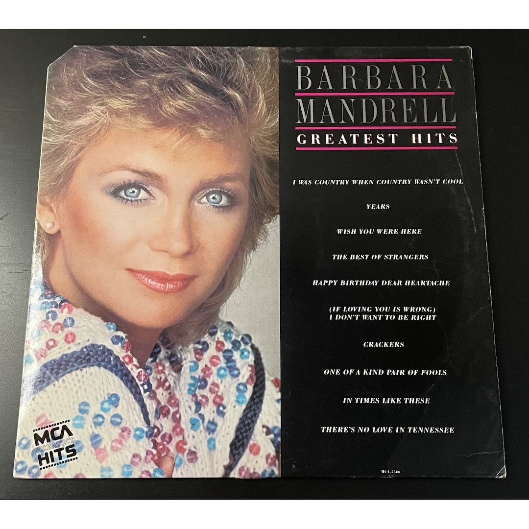 Greatest Hits by Barbara Mandrell Vinyl LP Record 1985 MCA 5566 - Etsy