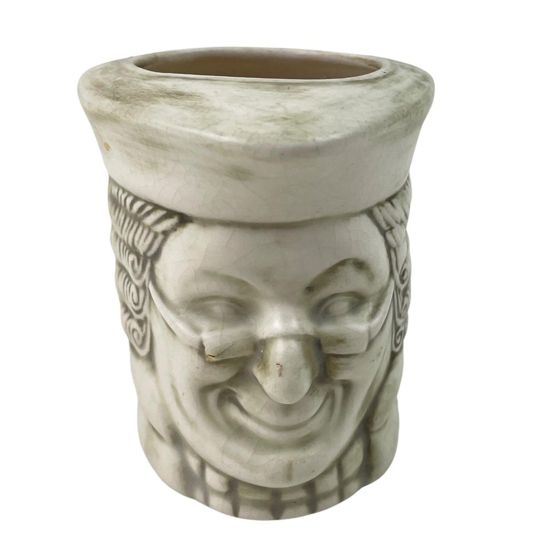 Vintage Ben Franklin Toby Character Face Jug Mug Creamy Ceramic - Etsy