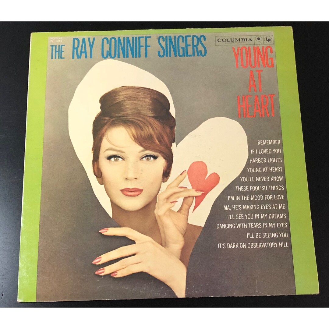 Ray Conniff Singers Young at Heart Vinyl LP Record 1960 Columbia CL ...