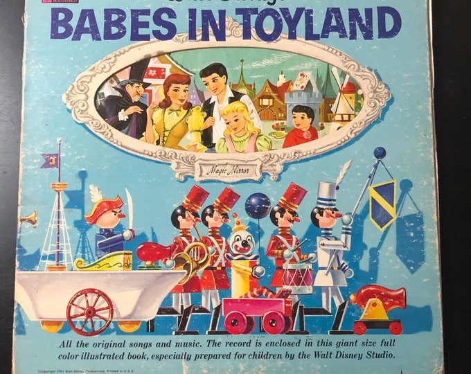 Walt Disney’s 1961 Babes in Toyland Record ST-3913 Songs From Babes in ...