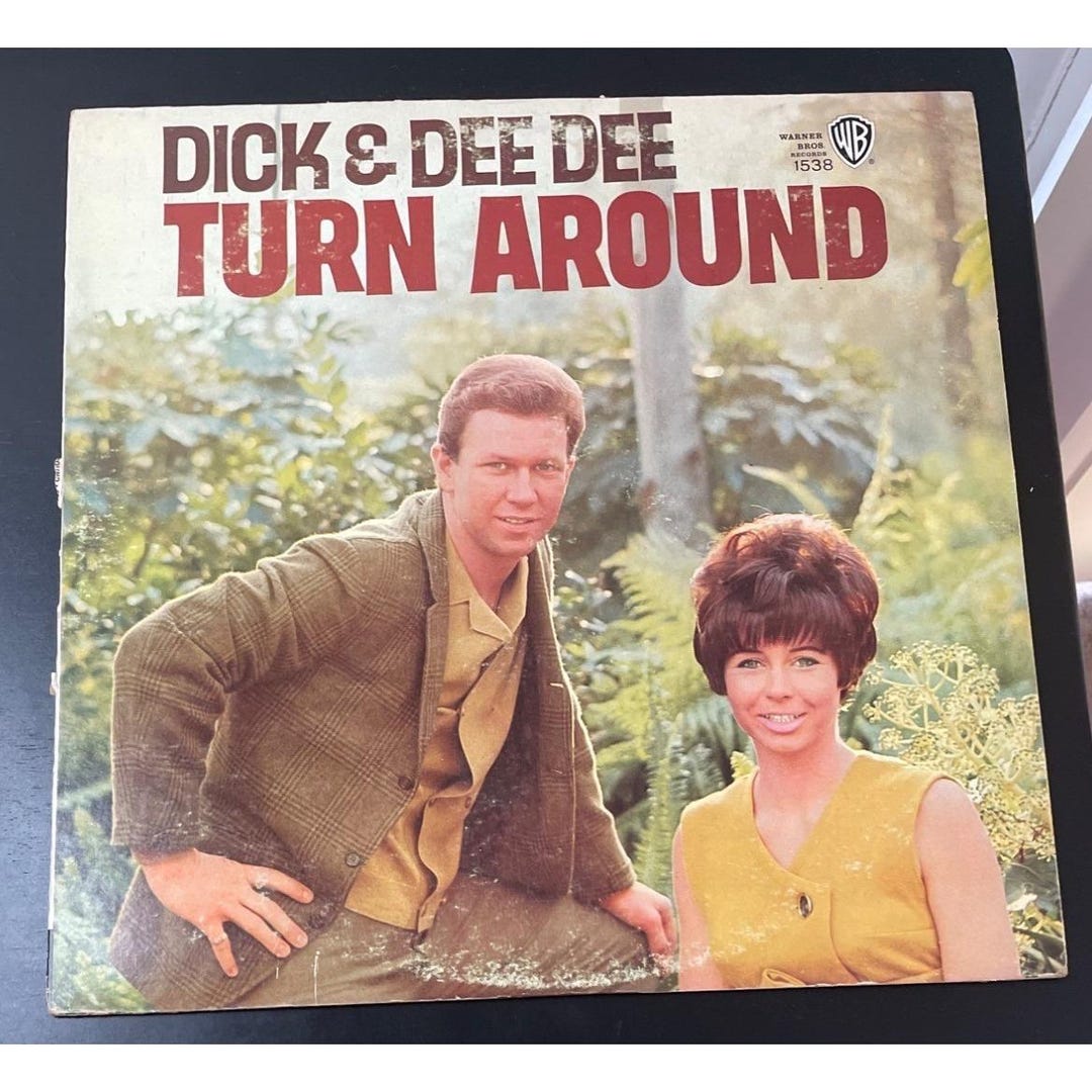 Dick and Dee Dee Turn Around Record Album Vinyl LP Record Warner ...