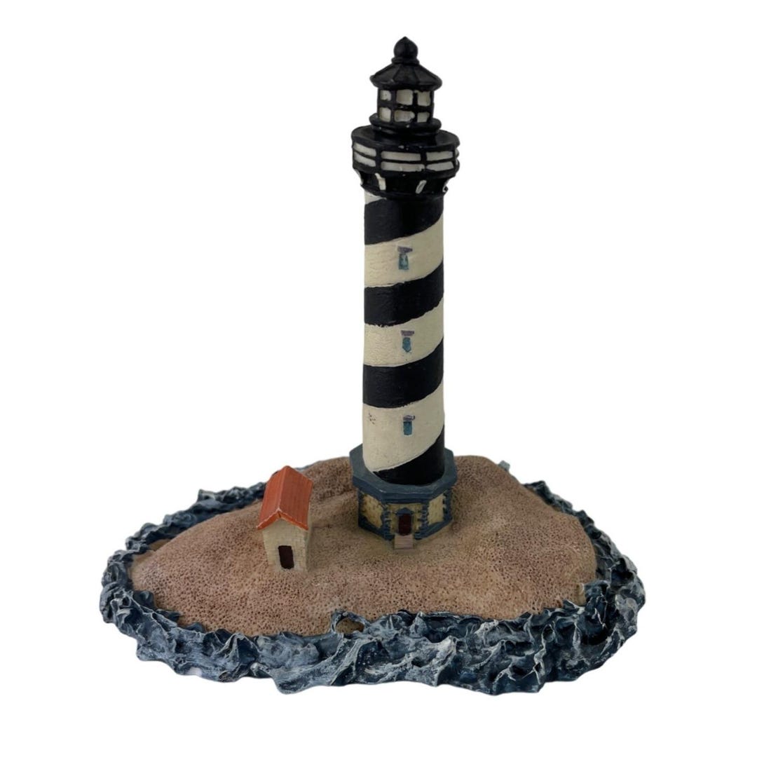 Lighthouse Model Figurine Vintage Cape Hatteras Lighthouse in North ...