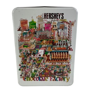 Hersheys the Great American Chocolate Factory Collectors Cookie Tin ...