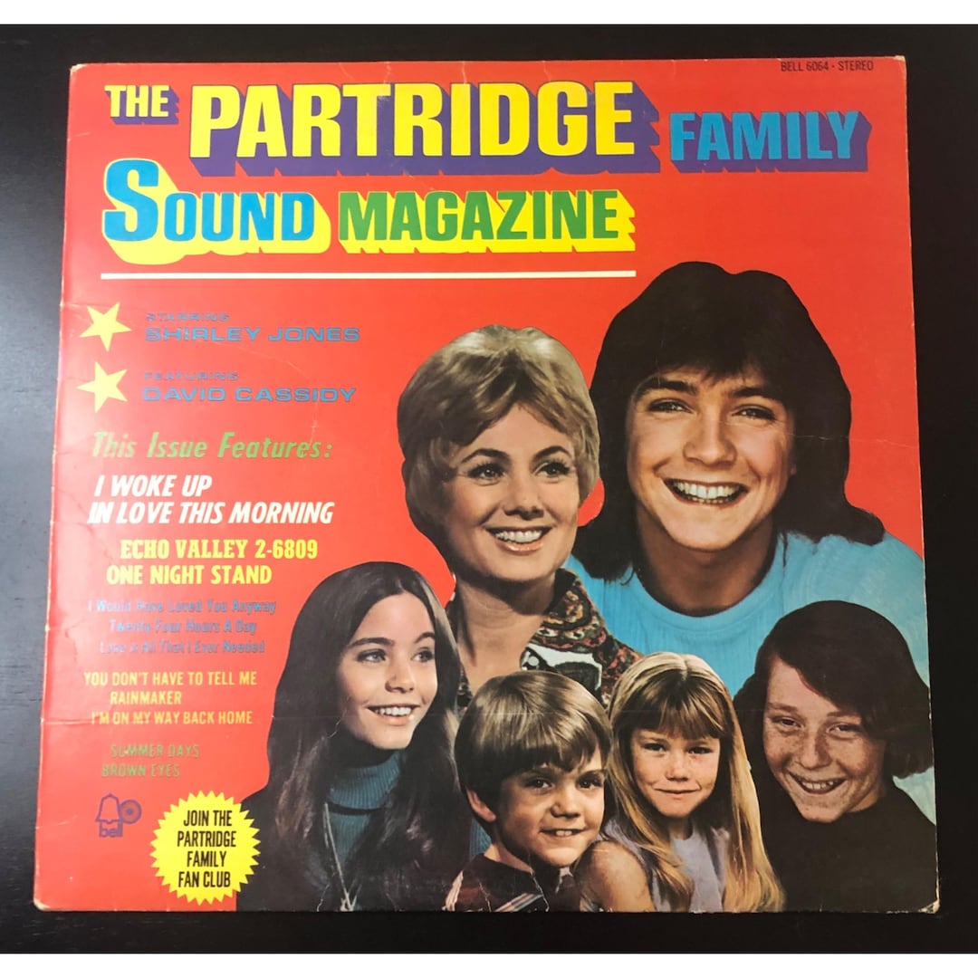 Partridge Family – the Partridge Family Sound Magazine -1971 Bell #6064 ...