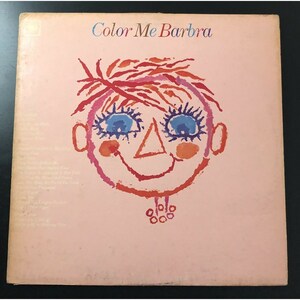 Barbra Streisand - Color Me Barbra 1966 Vinyl Record LP CL-2478 - Etsy