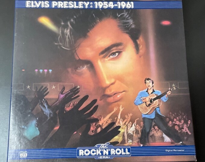 Elvis Presley 1954-1961 Time Life Music the Rock 'N' Roll Era 2 LP Box ...