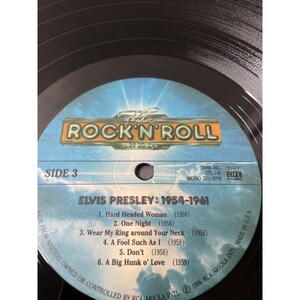 Elvis Presley 1954-1961 Time Life Music the Rock 'N' Roll Era 2 LP Box Set - Etsy