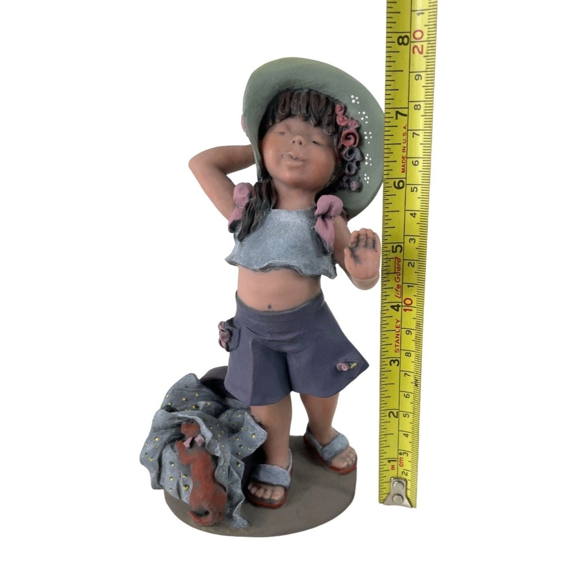 Elisa Montserrat Girl Playing Dress up Sculpture Figurine Numbered 1992 ...