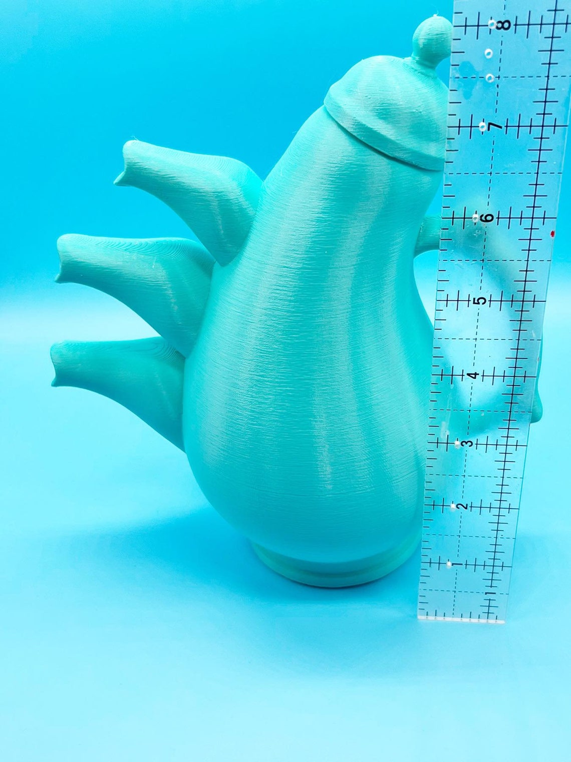 3D Printed 3 Spout Teapot - Etsy
