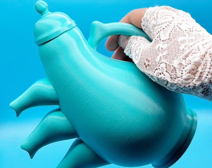3D Printed 3 Spout Teapot - Etsy