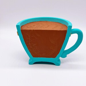 3D Printed Half Tea Cup - Etsy