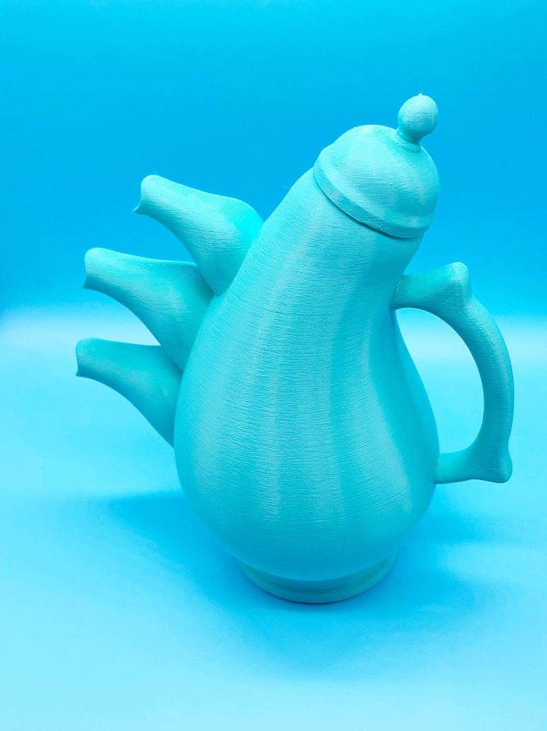 3D Printed 3 Spout Teapot - Etsy