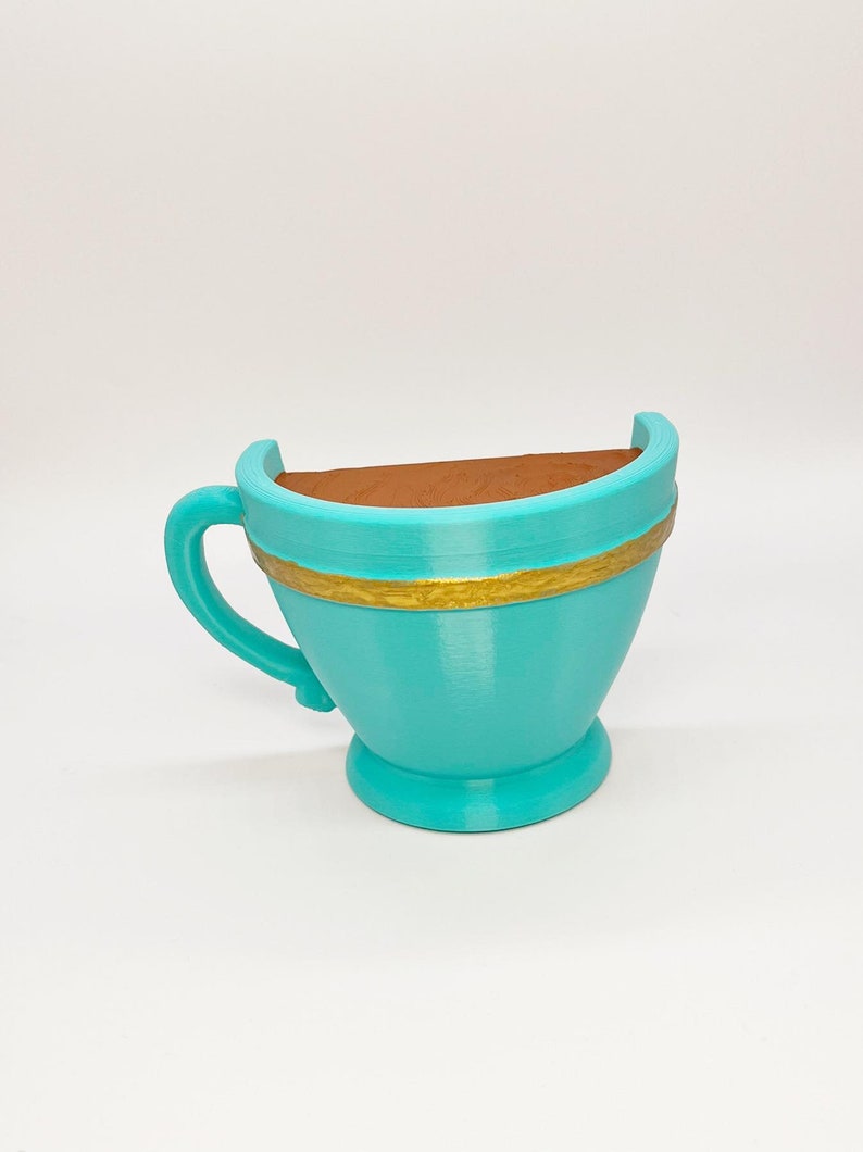 3D Printed Half Tea Cup - Etsy
