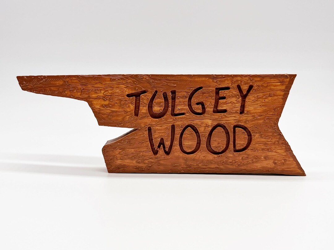 Tulgey Wood Sign - Etsy