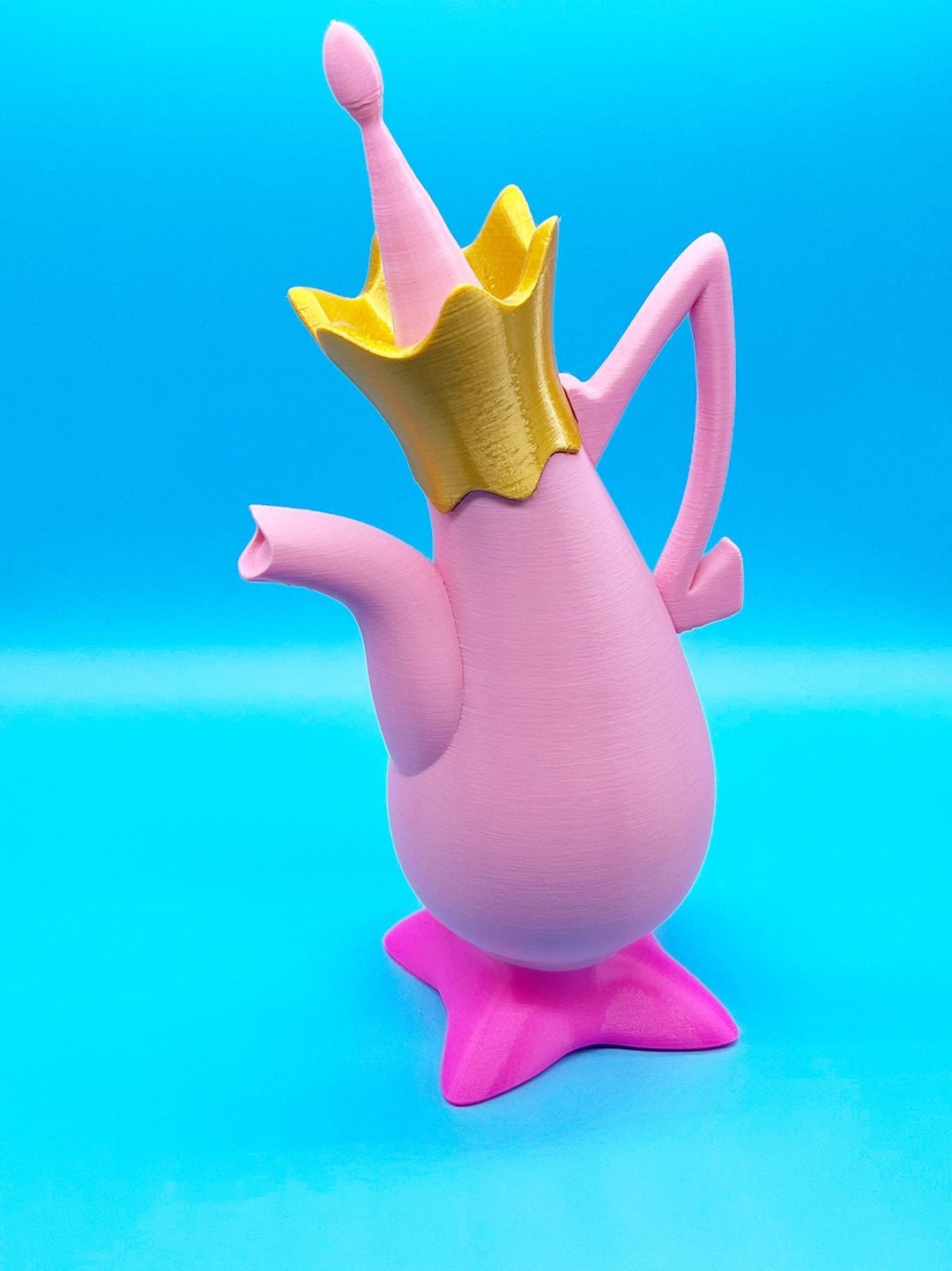 3D Printed Crown Teapot - Etsy