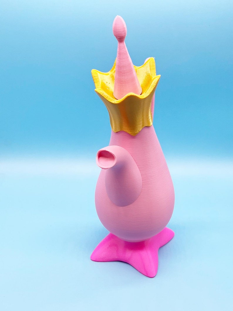 3D Printed Crown Teapot - Etsy