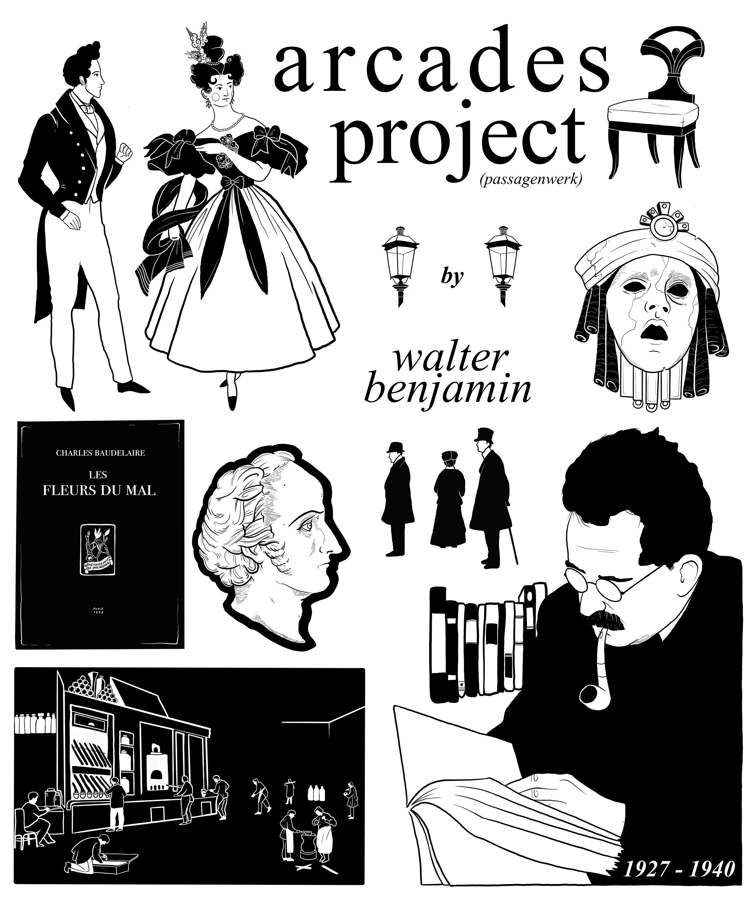 Walter Benjamin Arcades Project Philosophy T-shirt - Etsy