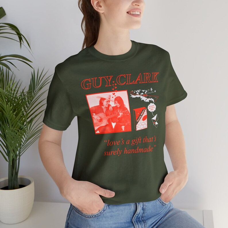 Guy Clark T-shirt: L.A. Freeway Country Music Tee - Etsy
