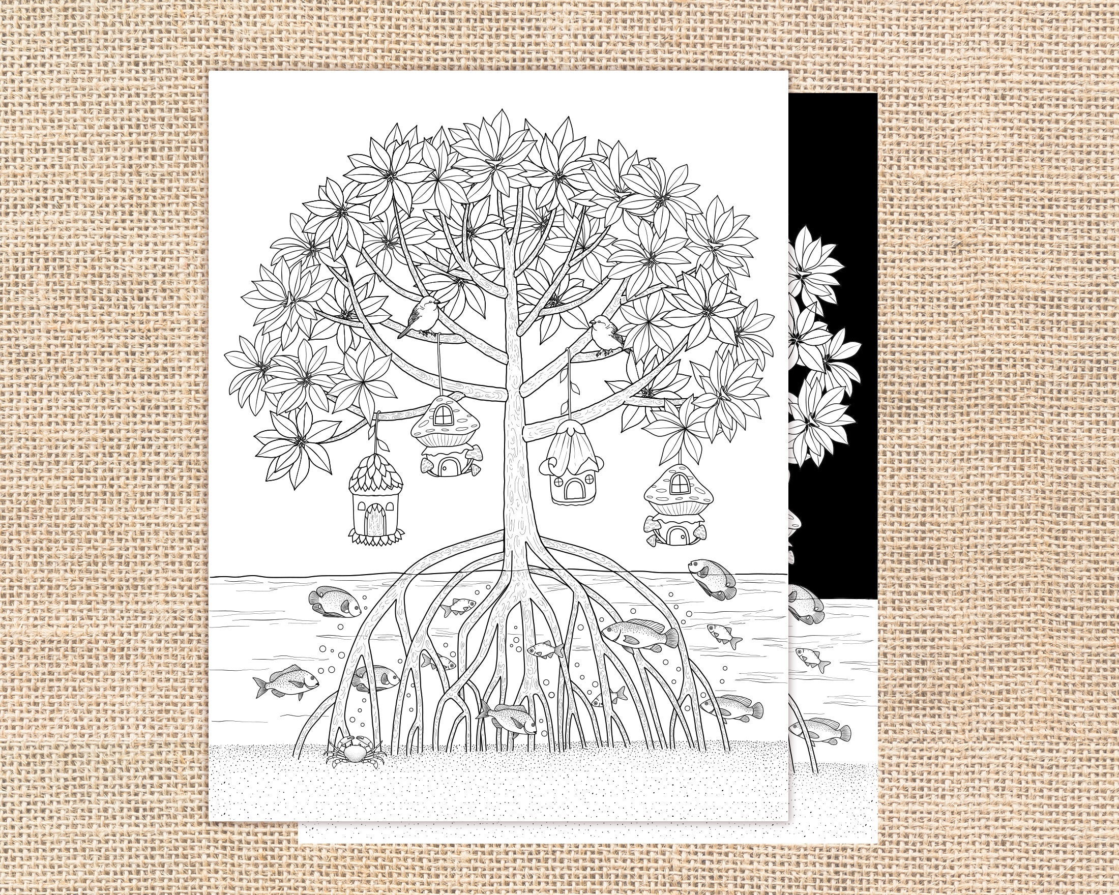Bakawan Tree Drawing