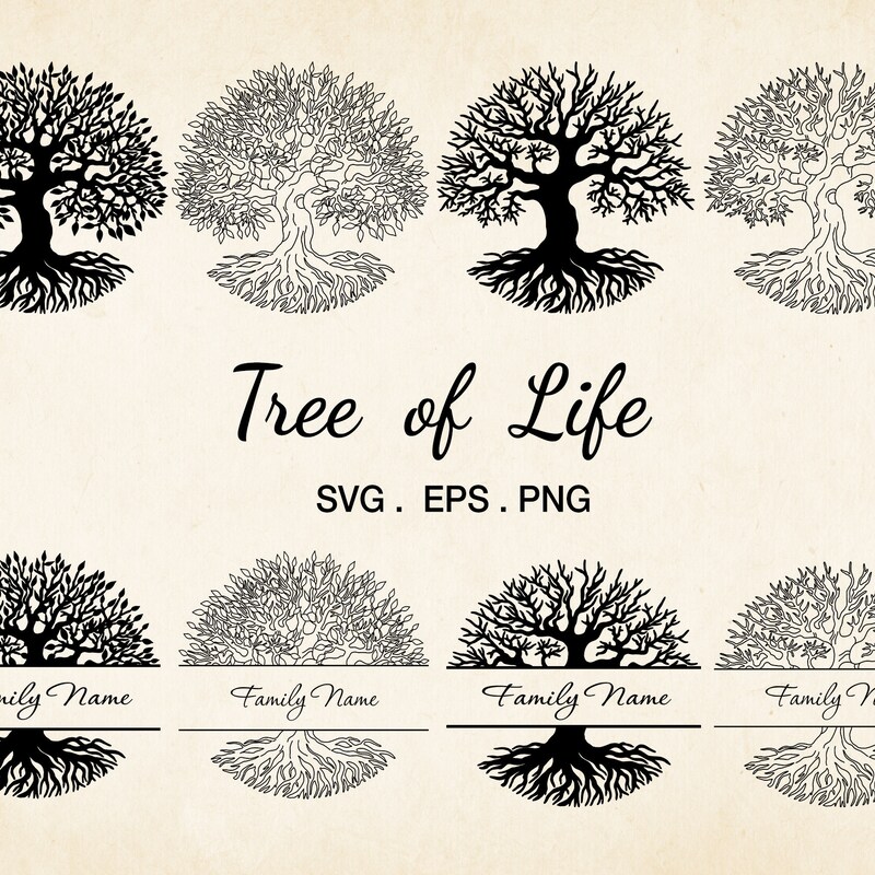 Tree of Life Svg - Etsy